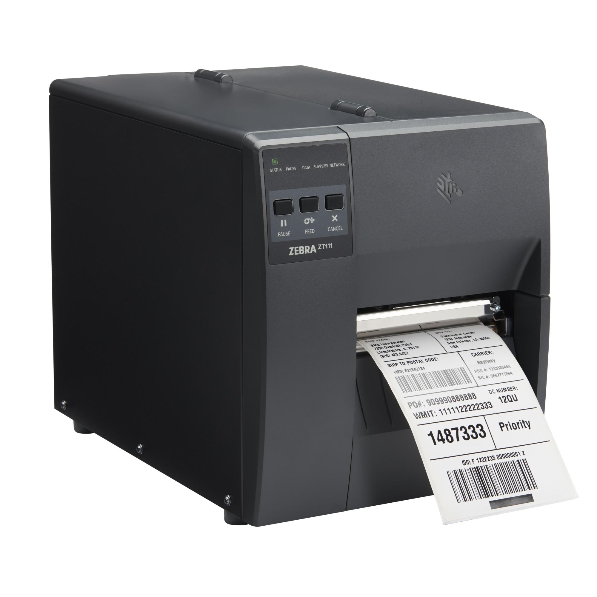 Zebra ZT111, 12 Punkte/mm (300dpi), Thermotransfer, ZPLII, USB, USB ...