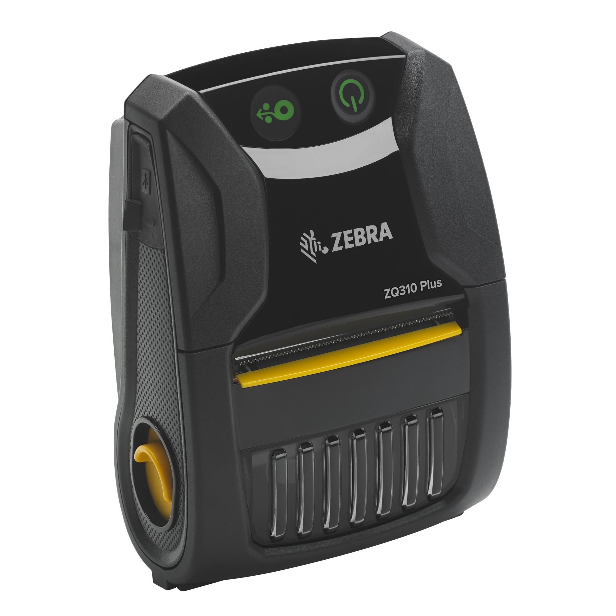 Zebra ZQ310 Plus Indoor TD(203dpi), BT, WLAN, NFC, Mobildrucker, USB-C ...